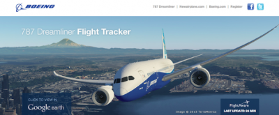 Boeing 787 Dreamliner Flight Tracker - Travel Codex