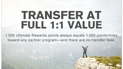 Important Changes to Ultimate Rewards Transfer Rules