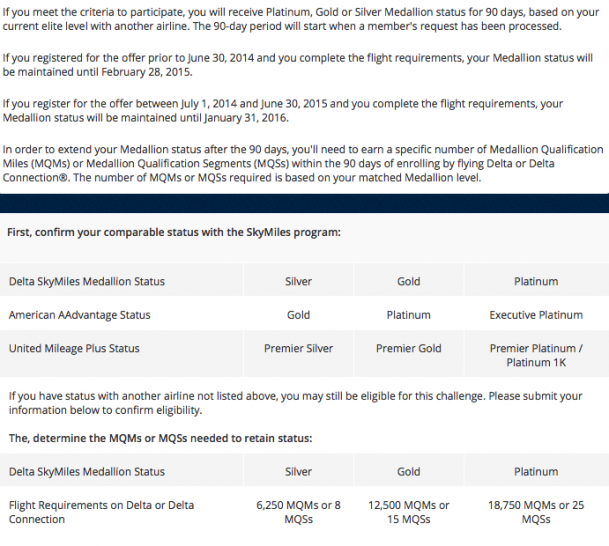 Getting Delta Platinum Medallion Status with Just One Flight
