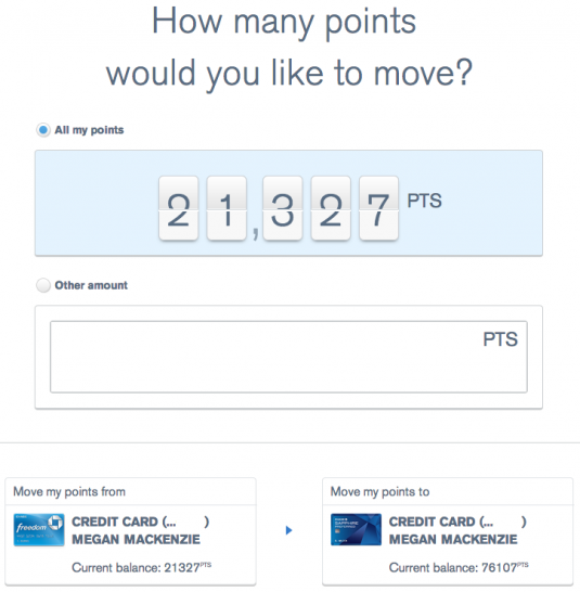 Transfer & Consolidate Ultimate Rewards Points - Travel Codex
