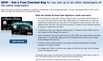 Alaska Airlines Credit Card Now Includes Free Checked Bag