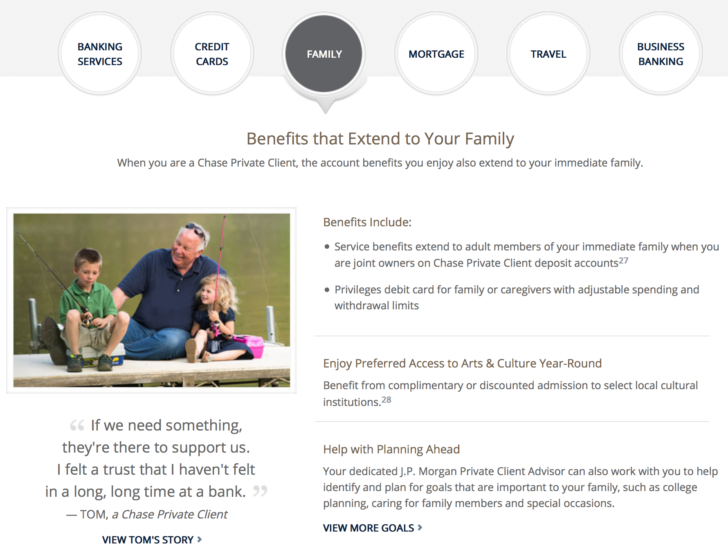 Ultimate Rewards Offer for Chase Private Client Family Members