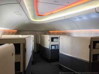 Review: Korean Air First Class, Boeing 747-8, Seoul to Hong Kong