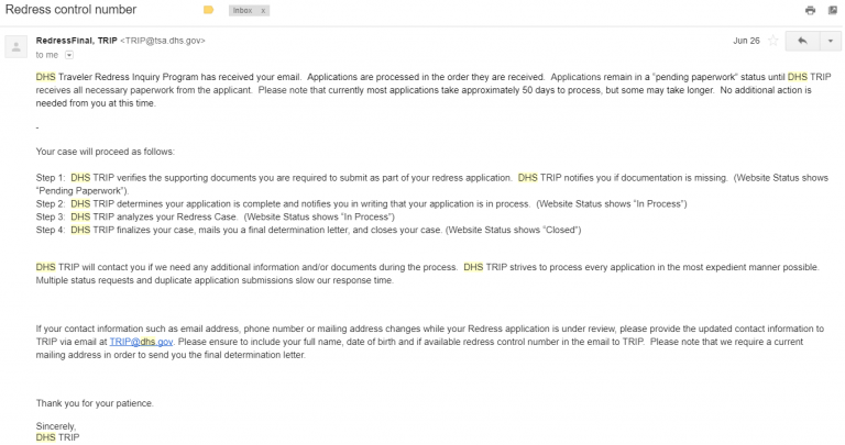 Everything to Know About a Redress Number - Travel Codex