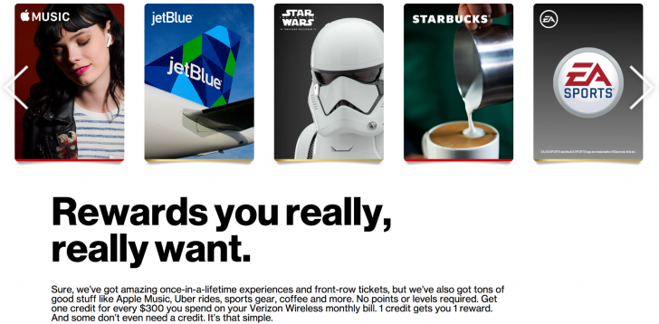 Verizon Replaces Its Rewards Program with Something Good!