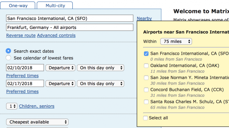 Find Flights on a Specific Airline Alliance - Travel Codex