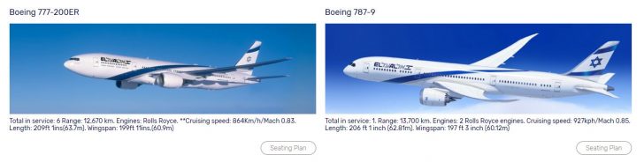 El Al Israel Airlines Route Maps and Fleet