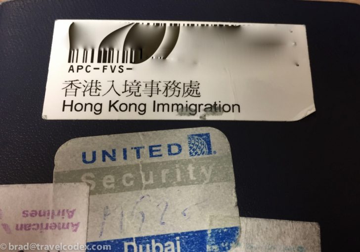 Using E-Channel For Expedited Passport Control in Hong Kong