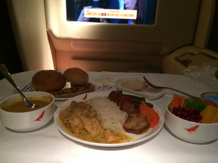 Air India First Class Report, New York JFK to Delhi, India