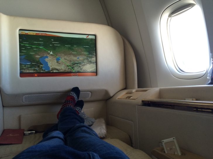 Air India First Class Report, New York JFK to Delhi, India