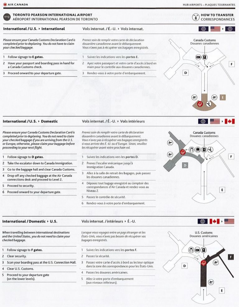 Global Routes, Fleet and Terminal Maps for Air Canada - Travel Codex