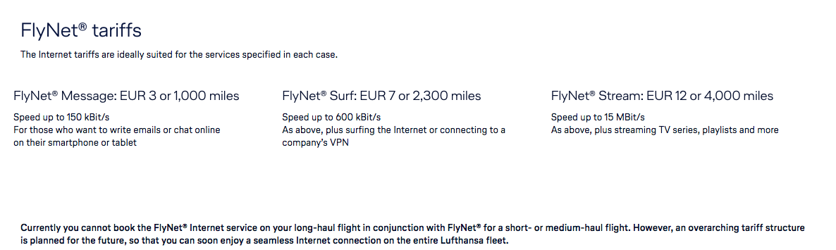 Review: Lufthansa FlyNet Internet on European Flights - Travel Codex