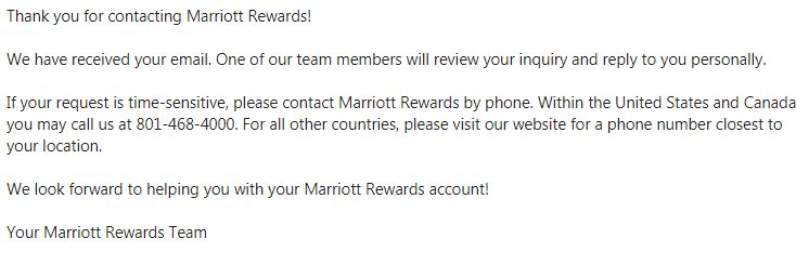 Getting Marriott Rewards Stays to Post to Account - Travel Codex