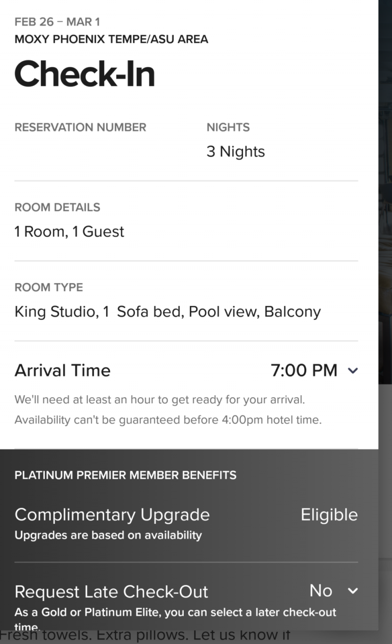 Marriott Elites: See Your Room Upgrade in the App - Travel Codex