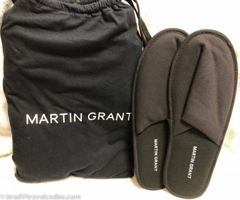 Amenity Kit Review: Qantas First Class Martin Grant - Travel Codex