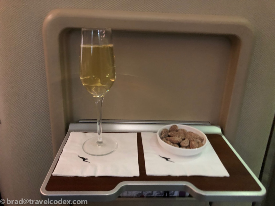 Qantas First Class A380, Dallas to Sydney - Travel Codex