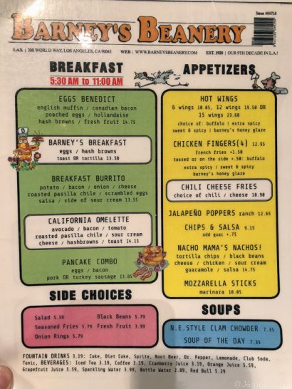 Review: Barney's Beanery LAX, a Priority Pass Restaurant- Travel Codex