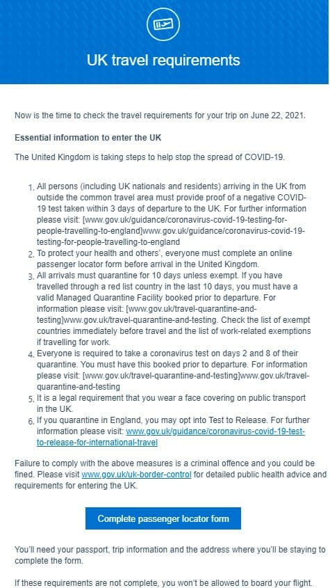 If You Are Changing Planes In The UK, You Need This Form