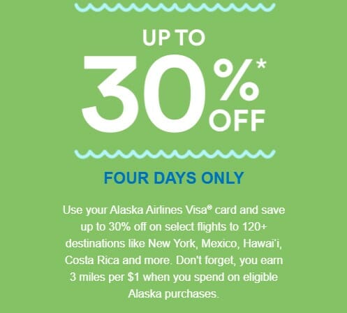 New Alaska Airlines Promos Including First Class (May Be Targeted)