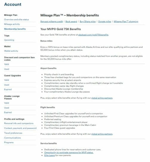 Alaska Airlines Mileage Plan Updates - Travel Codex