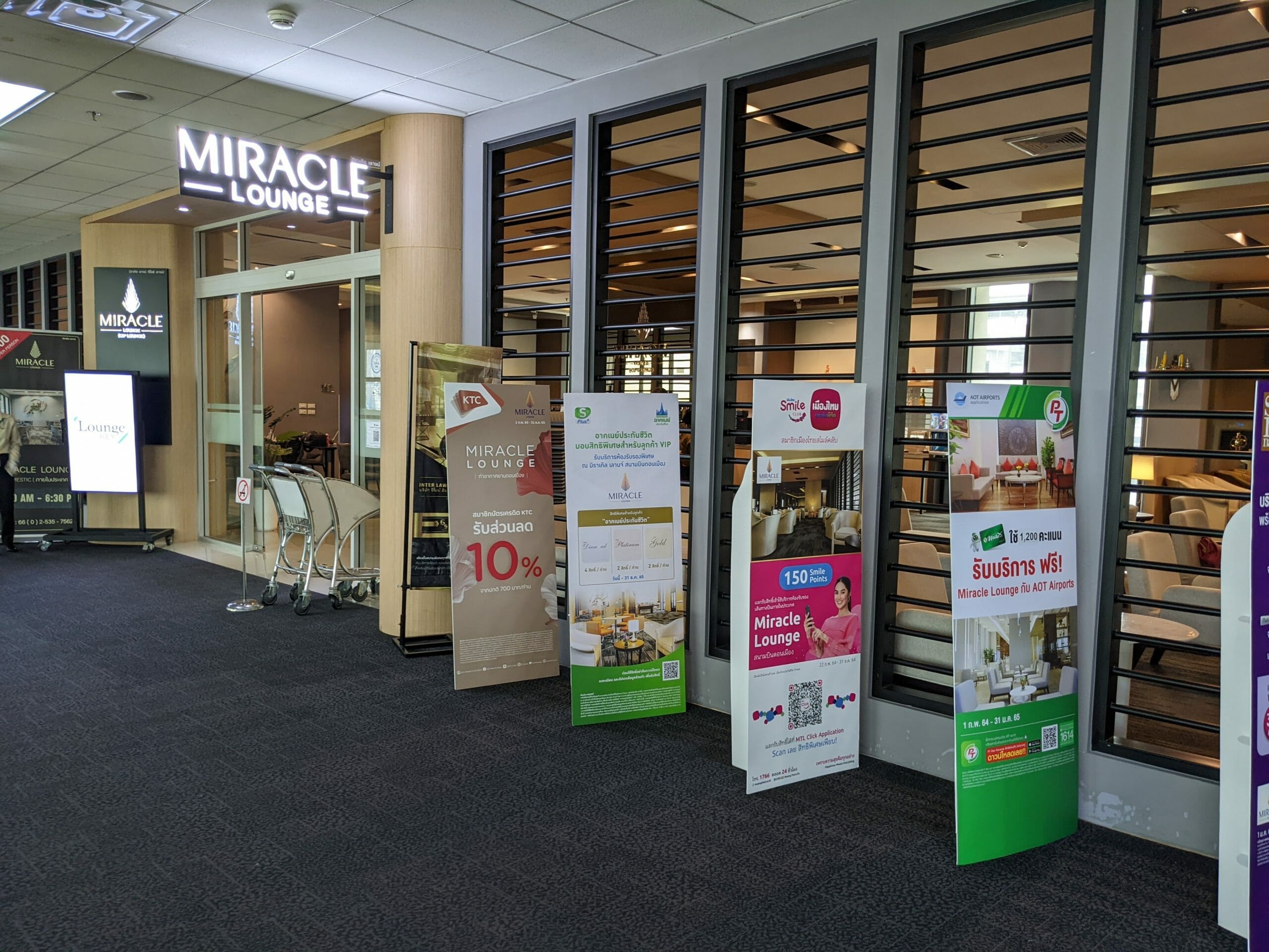Review: Miracle Lounge Bangkok DMK. A Priority Pass Lounge - Travel Codex