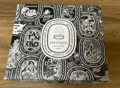 Qatar Airways Diptyque Amenity Kit (Male) - Travel Codex