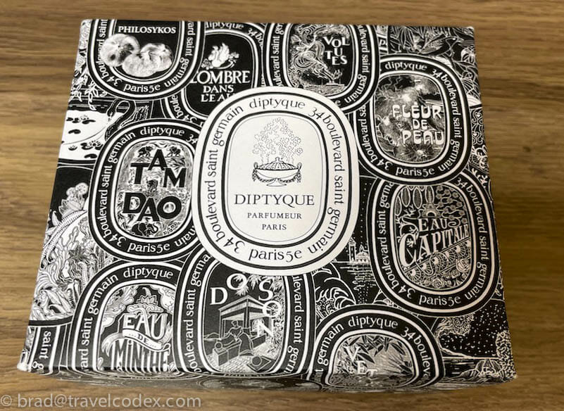Qatar Airways Diptyque Amenity Kit (Male) - Travel Codex