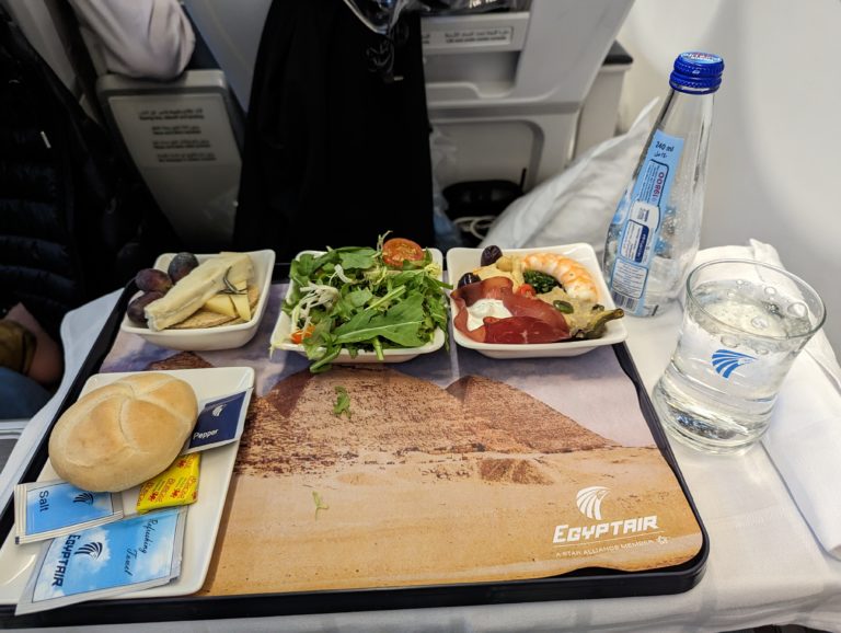 Review: EgyptAir Business Class London to Cairo - Travel Codex