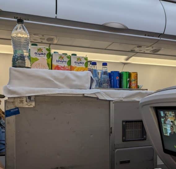 Review: EgyptAir Business Class London to Cairo - Travel Codex