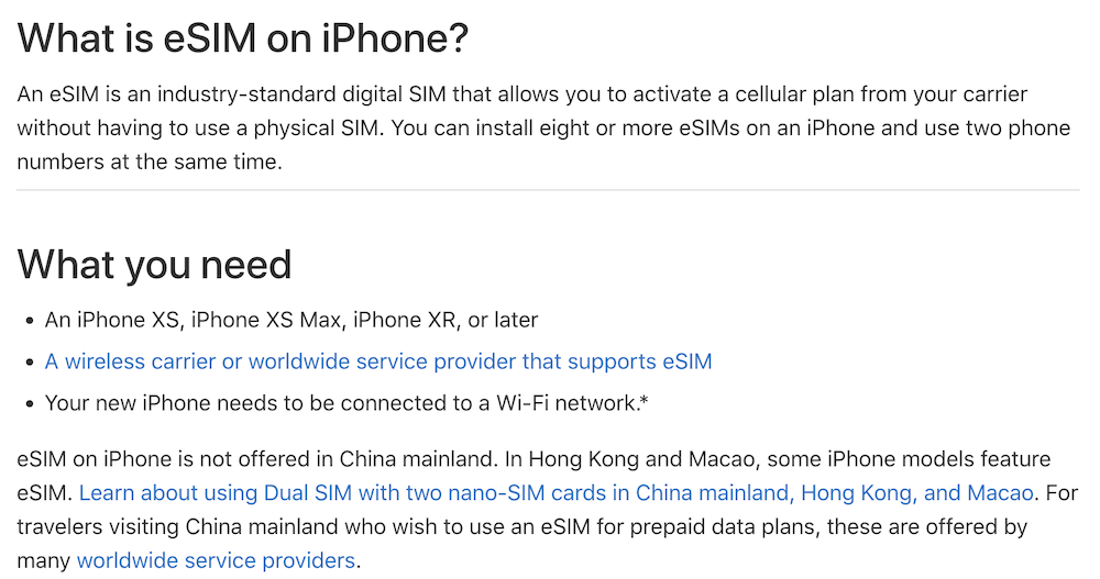 Using an eSIM is Easy - Travel Codex