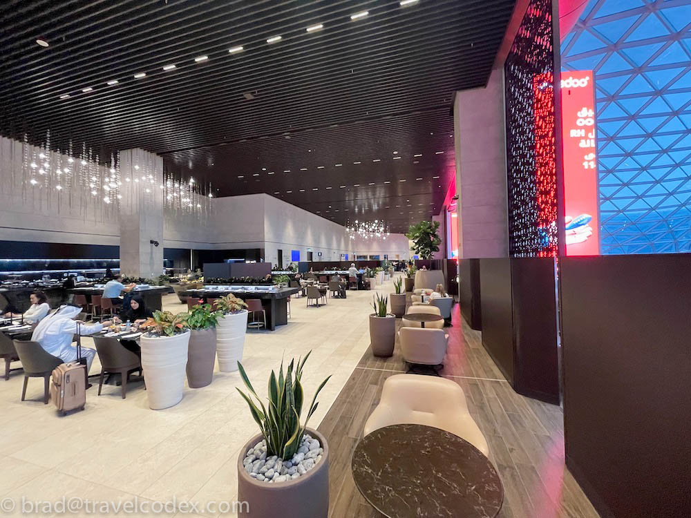 Review: Al Mourjan Business Lounge The Garden - Travel Codex