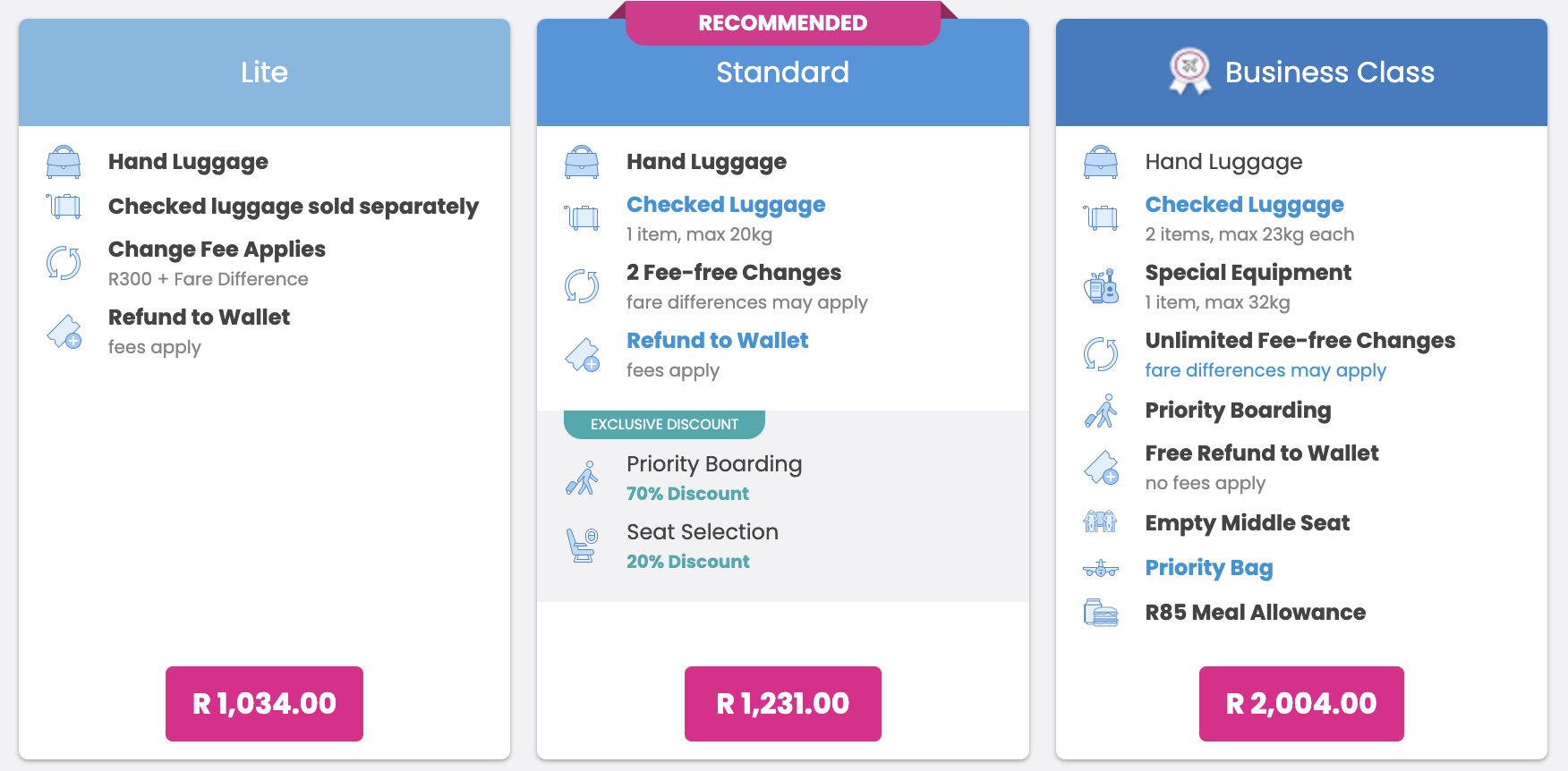 Review: FlySafair Business Class Between Cape Town and Johannesburg ...