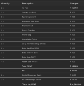 Review: FlySafair Business Class Between Cape Town and Johannesburg ...