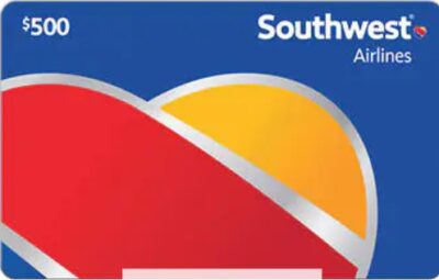 Costco Black Friday: Southwest Airlines - $500 E-Gift Card for $430