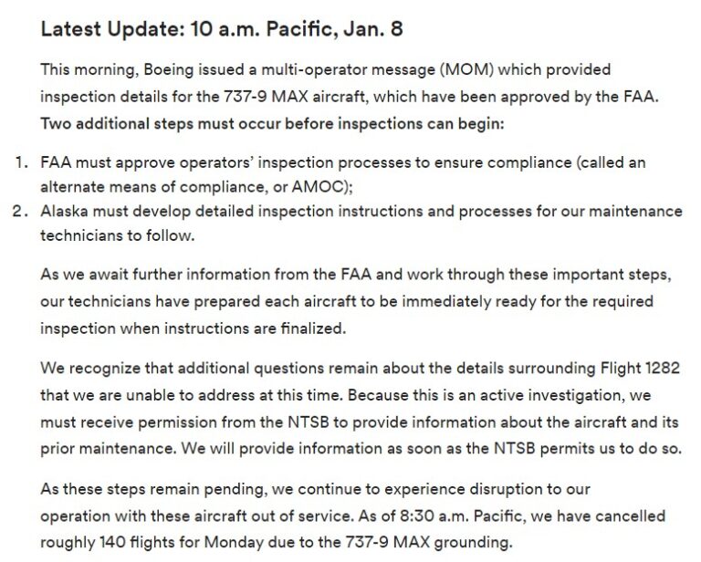What is a Boeing 737 MAX9 Door Plug That Failed? Why Is It There?