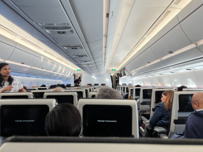 Review: Qatar Airways A350 Economy Class, Los Angeles to Doha - Travel ...